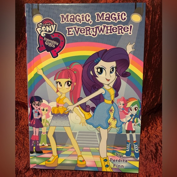 My Little Pony | Other | My Little Pony Equestria Girls Book 8 Magic Magic Everywhere New | Poshmark